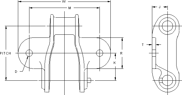400 Class Pintle Chain Attachments On Allied-Locke Industries