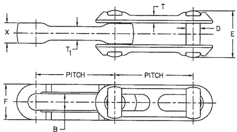 Item # 9118, Regular Type Chain On Allied-Locke Industries